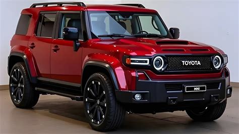 A New 2026 Toyota Mini Land Cruiser Fj 4x4 Unveiled Small Suv Big