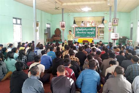 ငါန်းဇွန်မြို့နယ် ရွာသစ်ကျေးရွာ၌ ပြည်သူ့စစ်မှုထမ်းဉပဒေဆိုင်ရာ သိကောင်းစရာဆွေးနွေးပွဲကျင်းပ