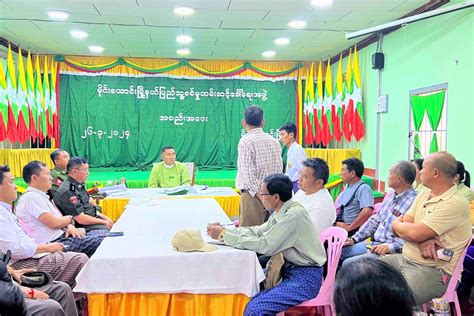 မိုင်းယောင်းမြို့နယ်၌ ပြည်သူ့စစ်မှုထမ်းဥပဒေဆိုင်ရာ ချပြရှင်းလင်းခြင်း ဆောင်ရွက် Information