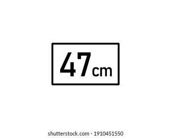 4 47 Inches Size Images, Stock Photos, 3D objects, & Vectors | Shutterstock