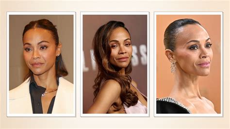 Zoe Saldañas Best Beauty Looks Over The Years Woman And Home