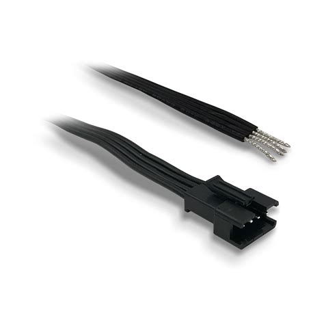 Nexmosphere Rgb Connection Cable Black Female 15cm Stripped End Intersign