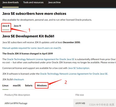 Jdk18下载与安装完整教程 Csdn博客