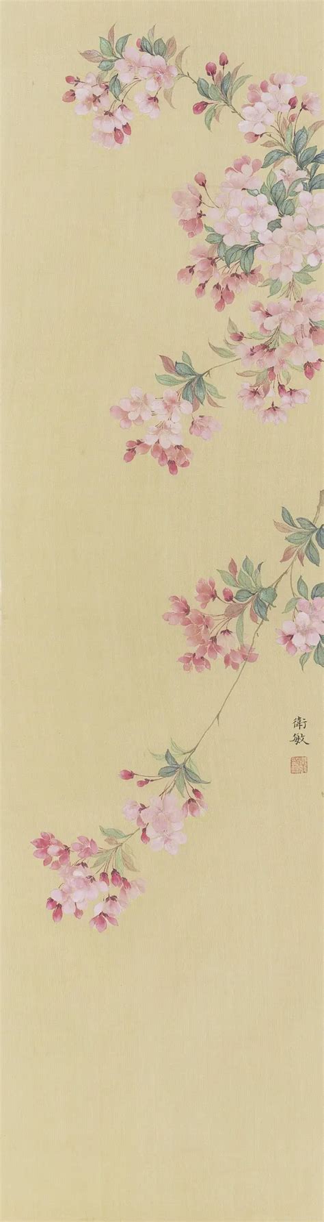 【国画教程】卫敏老师没骨花卉画法示范（萱草花）基本功 通过兰竹与线条的训练，扎实基本功的学习 通过花、叶、枝由局部到整体的色彩调和及画法演示，学会没骨花卉造型要点 通过从单一花卉到花卉