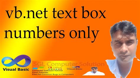 Vb Net Text Box Numbers Only SGL Computer Solution YouTube