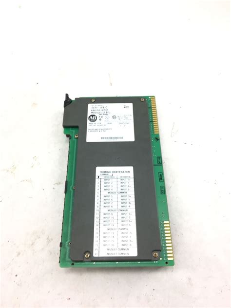 Allen Bradley IFE C Analog Input Module BIT PLC
