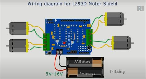 L293d Shield Wont Turn On Any Motors On General Guidance Arduino Forum