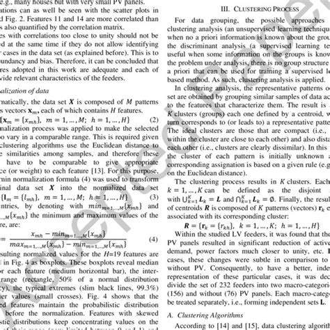 Normalized Features Using The Min Max Formula Download Scientific Diagram
