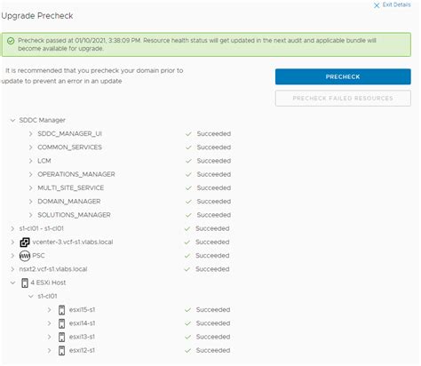 perform an offline lcm skip level upgrade from vcf 4 0 to 4 1