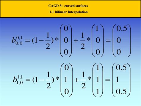 Ppt B é Ziersurfaces Patched Surfaces Transfinite Interpolation