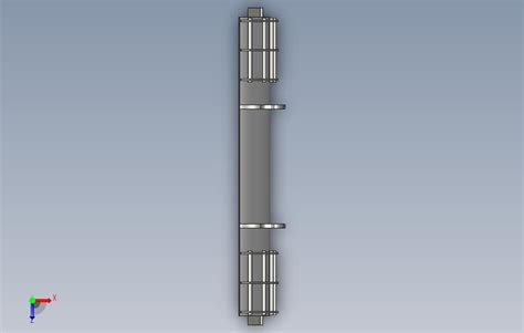 大型轮式装载机用雪地刀（小松wa5 6和沃尔沃22系列） Step 模型图纸免费下载 懒石网