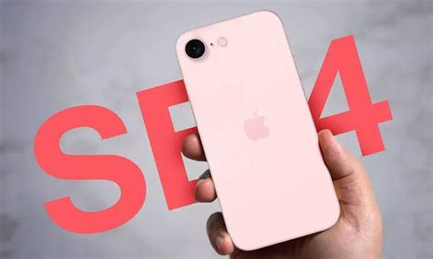 Liphone Se 4 Fuit Par Erreur Confirmant Le Design Les Fonctionnalités Et Le Prix Possible