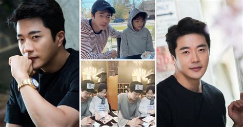 ဆယ်ကျော်သက်အရွယ်ရောက်နေပြီဖြစ်တဲ့ သားချောလေးကို ထုတ်ကြွားလိုက်တဲ့ မင်းသား Kwon Sang Woo