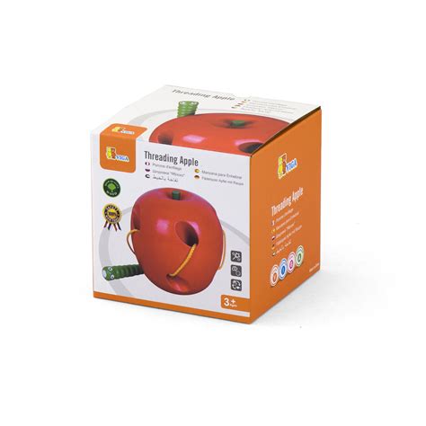 Дървена червена ябълка Exbliss