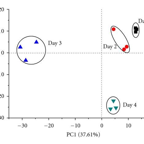 A PCA Score Biplot For Cola Soft Drinks Pepsi Coca Cola And Schin Download Scientific