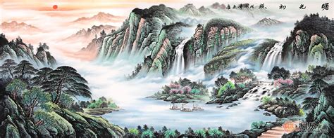 东方画 东方人物画 东方画派 大山谷图库