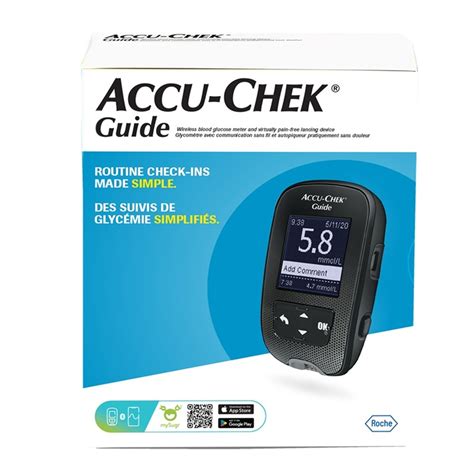 Accu Chek® Guide Meter Kit Lifesupply Ca Canadian Wellness Shopping Destination