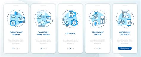 Premium Vector 2d Icons Representing Voice Assistant Mobile App