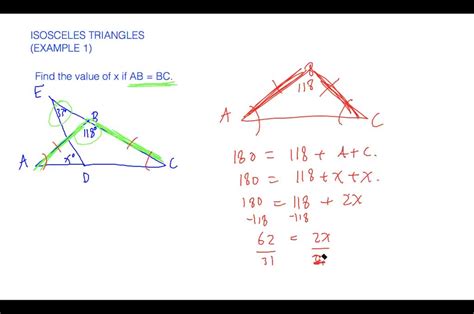Isosceles Triangles Overview Numerade