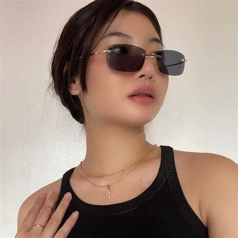 Yaena Yskaela Fujimoto Sunglasses Women Square Sunglass Square