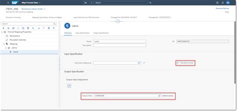 Creating An Xml Format Mapping In Map Format Data Sap Community