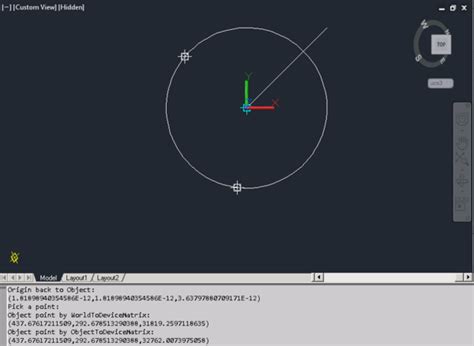 AutoCAD NET Matrix Transformations WorldToDeviceMatrix Vs