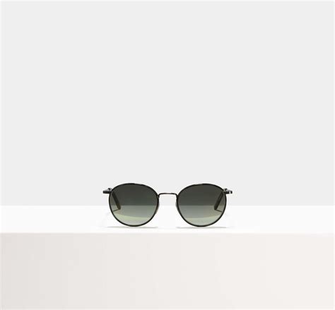 Neil Large Sage Botanical Haze Round Metal Sunglasses Ace And Tate