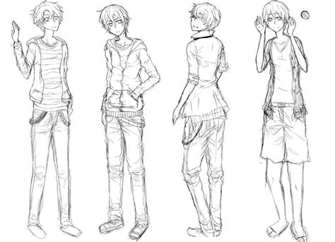 Тело подростка нарисовать 83 фото