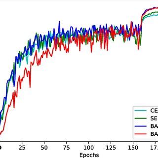 Training Curves Of Different Losses On CIFAR 100 LT With The Imbalance