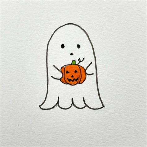 Ghost Drawing Ideas How To Draw A Ghost