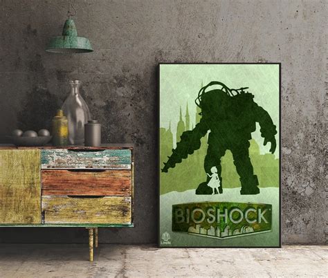 Bioshock Big Daddy And Little Sister Art