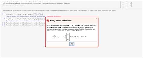 solved compute the product using the methods below if a