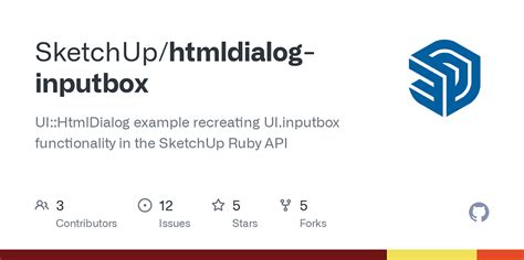 How To Add Button And Lineedit In Ui With Ruby Ruby Api Sketchup
