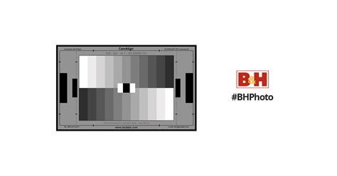 DSC Labs GrayScale Standard CamAlign Chip Chart GSST B H Photo