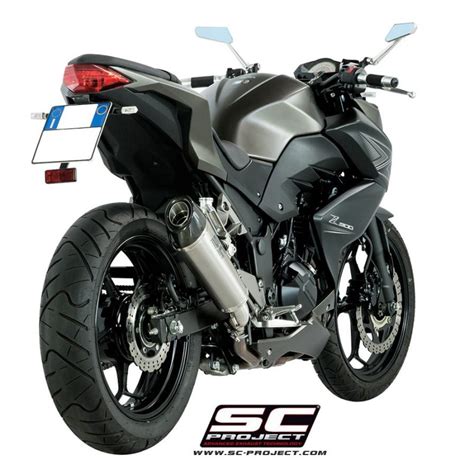 Sc Project Exhaust Kawasaki Z300 Conic Silencer
