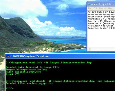 Steganography Hiding Data In Plain Sight Codeproject