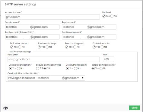 Smtp Gmail Configuration For Sending By Senhasegura Pam Core Segura Community