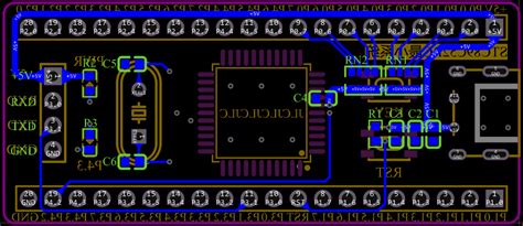 Core Board Stc89c52rc Minimum System Platform For Creating And