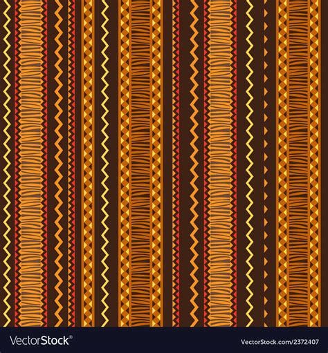 Ethnic Ornament Abstract Geometric Seamless Fabric