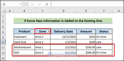 Excel Not Filtering Entire Column 9 Reasons With Solutions
