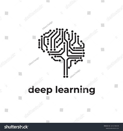 Simple Black Deep Learning Logo Company Stock Vector Royalty Free 2231748339 Shutterstock