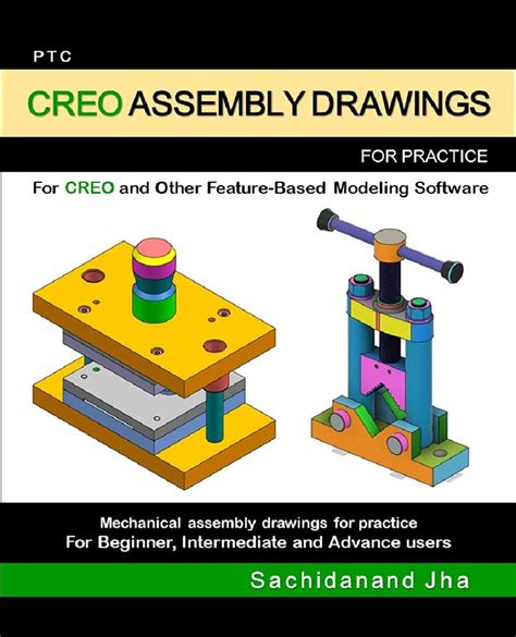 Ptc Creo Assembly Drawings Assembly Practice Drawings For Creo And