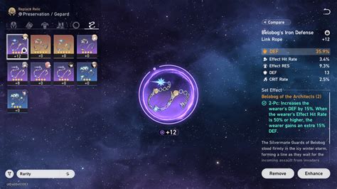 Early Mid Game Gepard Build R Honkaistarrail