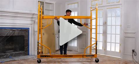 Video Reversible Scaffold Side Rail Stability And Versatility