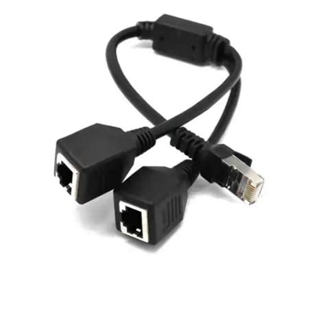 Rj45 Lan 이더넷 1 2 포트 분배기 케이블 네트워크 Cat6 어댑터 소켓 8p8c 커넥터 익스텐더 Buy Rj45 케이블케이블 Rj45케이블 분배기