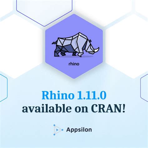 Rhino Rstats Framework Opensource Rhinoverse Appsilon