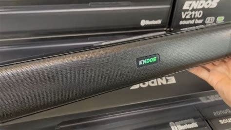 Endos Soundbar เสียงดี เบสหนักทุกตัว รวมลำโพง ซาวด์บาร์ ขายดี ปี 2023