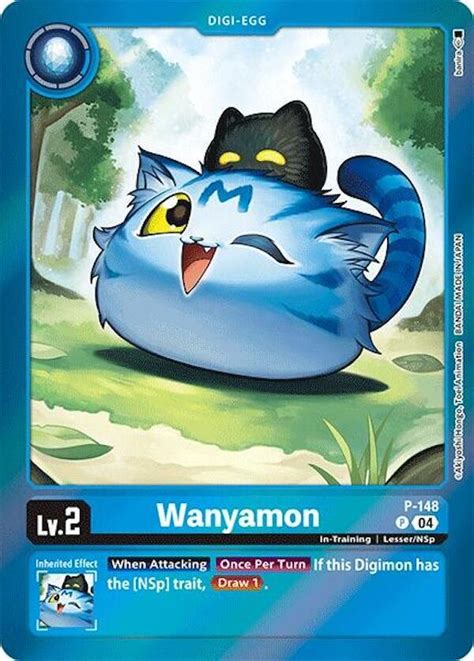 Wanyamon Reprint Special Limited Set Digimon Card Game