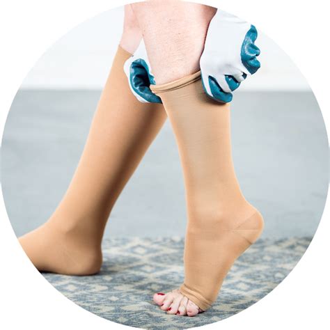 Compression Stockings With Open Toe Compressionsockshop Co Uk Pil Pak A S