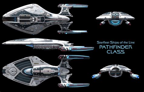 Pathfinder Class Starship High Resolution By Enethrin On Deviantart